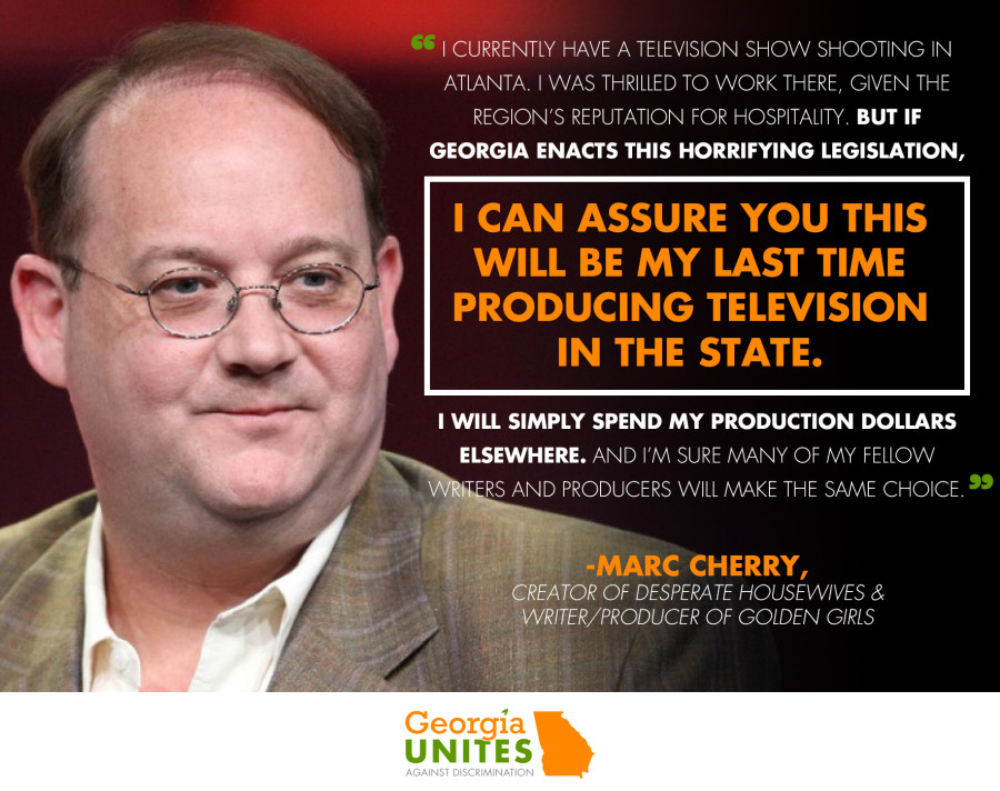 Desperate Housewives Creator: I won’t produce television in a state that supports discrimination ...